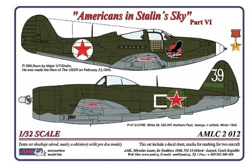 AML C2012 P-39 N Airacobra and P-47 D-27RE - Americans in Stalin's Sky Part 6