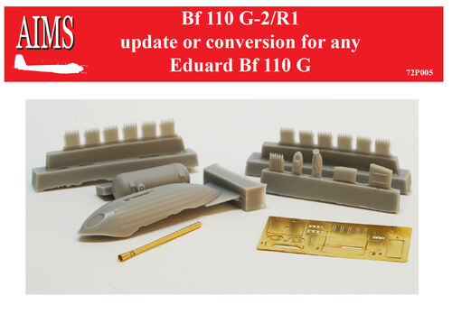 Aims 72P005 Messerschmitt Bf-110 G-2/R-1 - update or conversion set for any Eduard Bf-110 G
