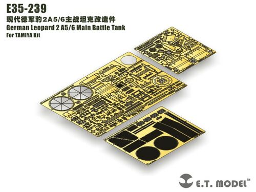 ET Model E35-239 German Main Battle Tank Leopard 2A5/A6 (for Tamiya Kit)
