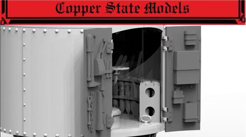 Copper State Models A35-035 Fahrpanzer Doors With Equipment