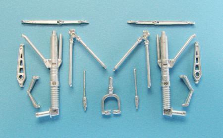 Scale Aircraft Conversions 48200 Messerschmitt Bf-110 D - Landing Gear (designed to be used with Cyber-Hobby and Dragon kits)