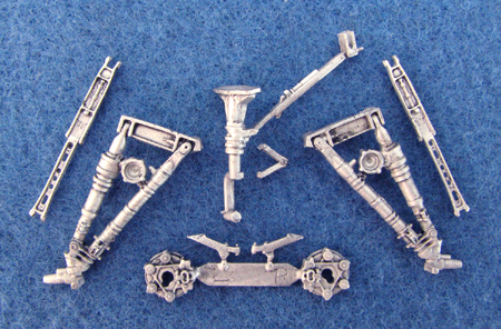 Scale Aircraft Conversions 48114 Lockheed-Martin F-16 Falcon - Landing Gear (designed to be used with Hasegawa kits)