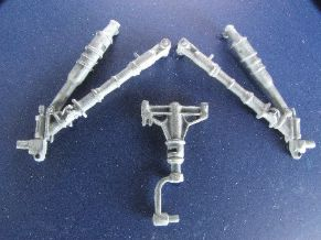 Scale Aircraft Conversions 32012 General-Dynamics F-16 Fighting Falcon - Landing Gear (designed to be used with Hasegawa kits)