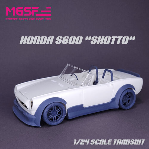 MGSF UK24-016A Honda S600/S800 Restomod STREET Transkit 'Shotto' (For Tamiya 24340/24190)