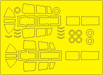 New Ware AM1123 OV-10A Bronco EXPERT Kabuki Masks For ICM