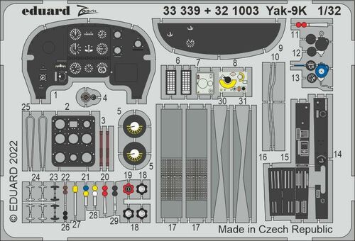 Eduard 33339 Yak-9K ICM