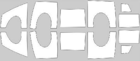 DISCONTINUED Maestro Models K4815PM Sk35C Draken 2-seater canopy mask