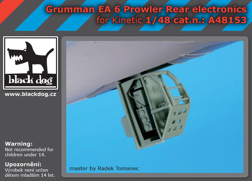 Black Dog A48153 Grumman EA 6 Prowler rear electronic for Kinetic