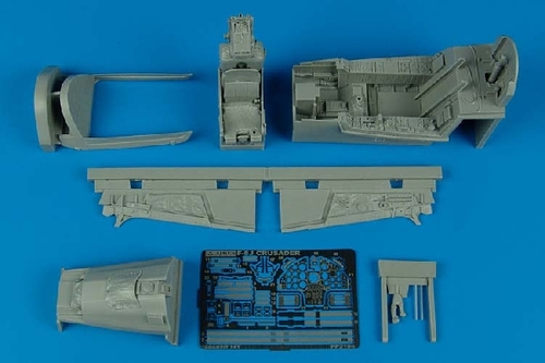 Aires 2106 F-8J Crusader cockpit set Trumpeter