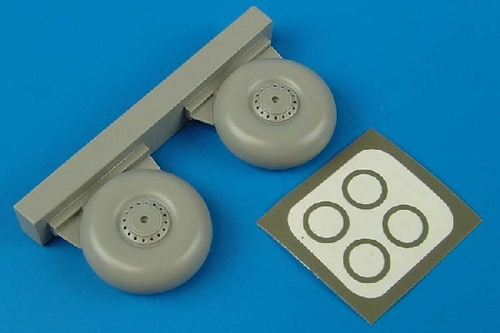 Aires 7204 Lancaster wheels & paint masks Revell