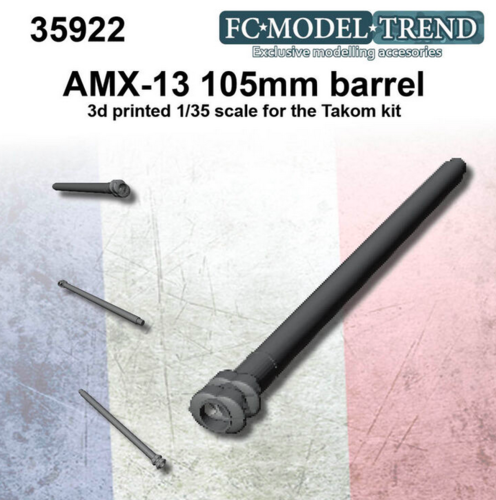 FC ModelTrend 35922 105mm barrel for AMX-13