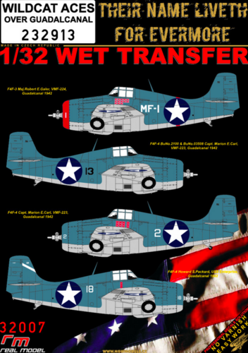 HGW Models 232913 WILDCAT ACES over Guadalcanal