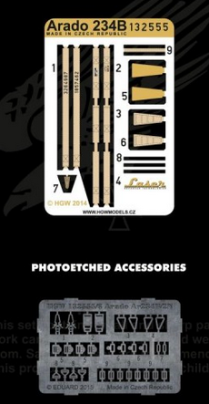HGW Models 132555 Arado Ar 234B
