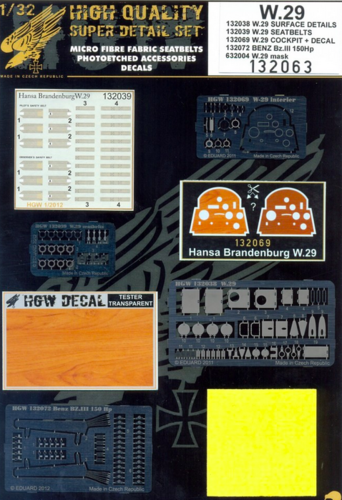 HGW Models 132063 W.29 - Super Detail Set