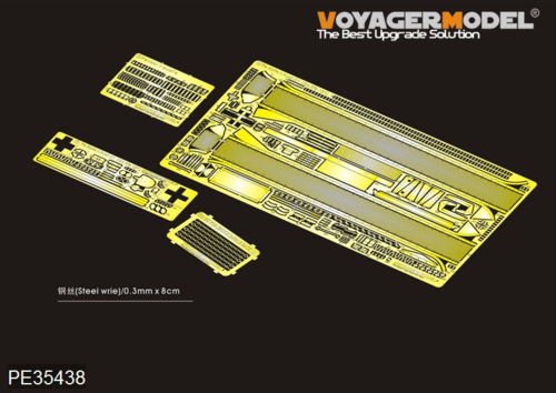 VoyagerModel.Co.Ltd PE35438 WWII German Pz.Kpfw.II Ausf.D1 Sd.Kfz.121