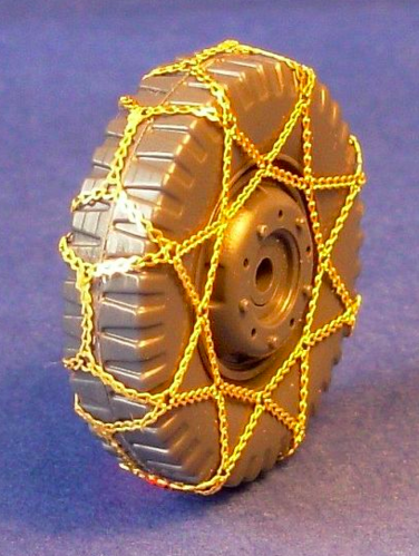 Minor 372010 Tyre chains for german SdKfz 234 armoured car (8 units)