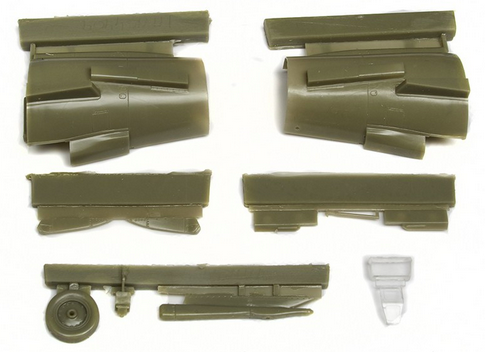 Maestro Models K4909 Danish SAAB 35 Draken parts