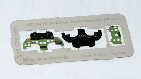 Maestro Models P4802 J35A/B Draken instrument panel PRE-PAINTED