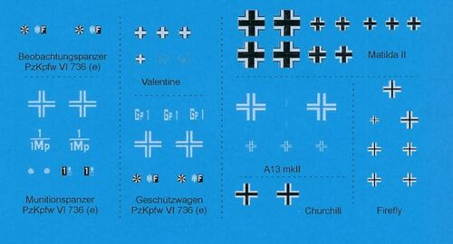 Black Lion Decals 72033 Beutepanzer - British Vehicles in the Wehrmacht
