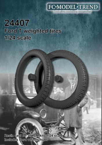 FC ModelTrend 24407 Ford T, weighted tires