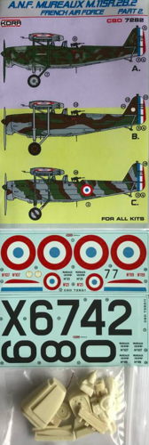 Kora Models CSD7282 A.N.F. Mureaux M.115R.2B.2 French AF Part 2