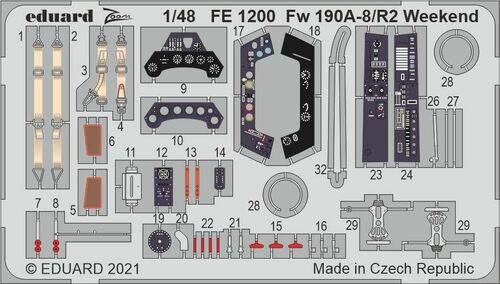 Eduard FE1200 Fw 190A-8/R2 Weekend EDUARD