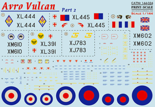 Print Scale 144-024 Avro Vulcan. Part 2