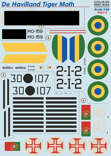 Print Scale 48-180 De Havilland Tiger Moth Part 2