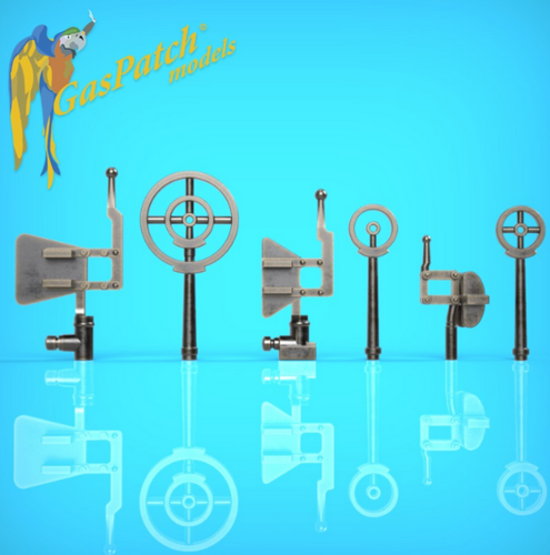 Gaspatch Models 17-32118 Vanes Gun sights set
