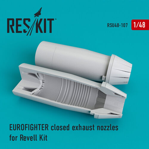 DISCONTINUED RES/KIT U48-0107 Eurofighter closed exhaust nozzles for Revell Kit