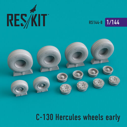DISCONTINUED RES/KIT 144-0008 C-130 Hercules wheels early