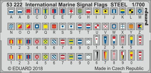 Eduard 53222 International Marine Signal Flags STEEL