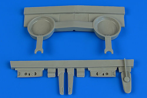 Aires 4724 P-40B wheel bay AIRFIX