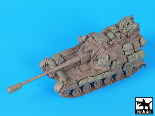 Black Dog T72095 British AS -90 SPB accessories set for Trumpeter