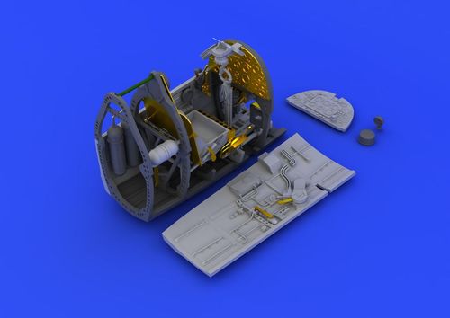 Eduard 648199 Spitfire Mk.VIII cockpit Eduard 8284
