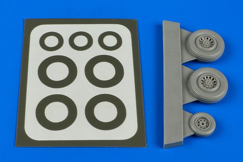 Aires 7319 Sea Vixen wheels & paint masks WHEEL