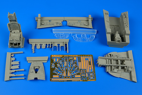Aires 2201 F-104G/S Starfighter cockpit set (C2 seat) ITALERI