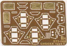 Part S72-068 Chocks type C-modern aircraft