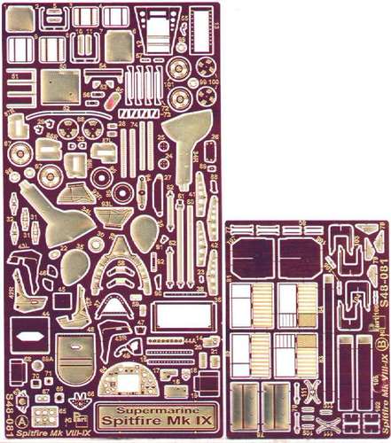 Part S48-081 Spitfire Mk.VIII / IX ICM