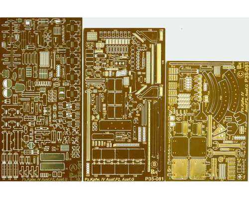 Part P35-081 PzKpfw IV Ausf. F2, G Tamiya