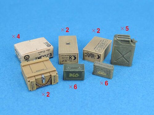 Legend LF1444 US WWII AFV Generic Stowage Set