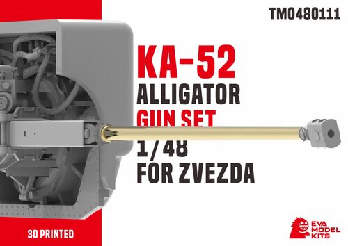 EVA Model Kits TM0480111 KA-52 Alligator - Gun Set (For Zvezda)
