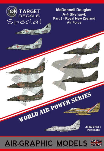 Air-Graphic Models AIR72-031 Douglas A-4 G/K Skyhawk Part 2 RNZAF