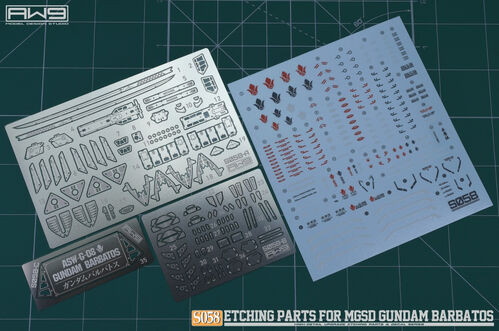 Madworks S58 Etching Parts with Decals for MGSD ASW-G-08 Gundam Barbatos