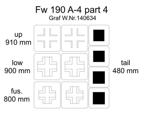 Omask 24006 Fw 190 A-4 Mask Part 4