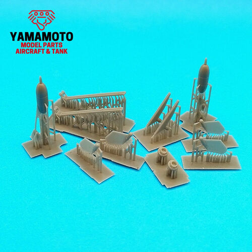 Yamamoto Model Parts 3521 X-7 Rotkapchen and Launching Rail