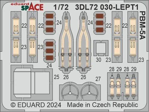 Eduard 3DL72030 PBM-5A Space Academy
