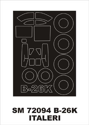 Montex SM72094 B-26K Italeri