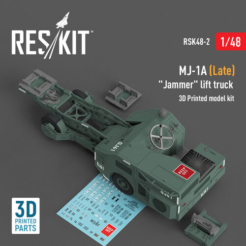 RES/KIT K48-0002 MJ-1A (Late) 'Jammer' Lift Truck (3D Printed Model Kit)