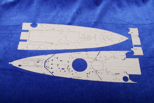 MK1 Design D35019 British Battleship Prince of Wales - Wooden Deck (designed to be used with Tamiya kits)